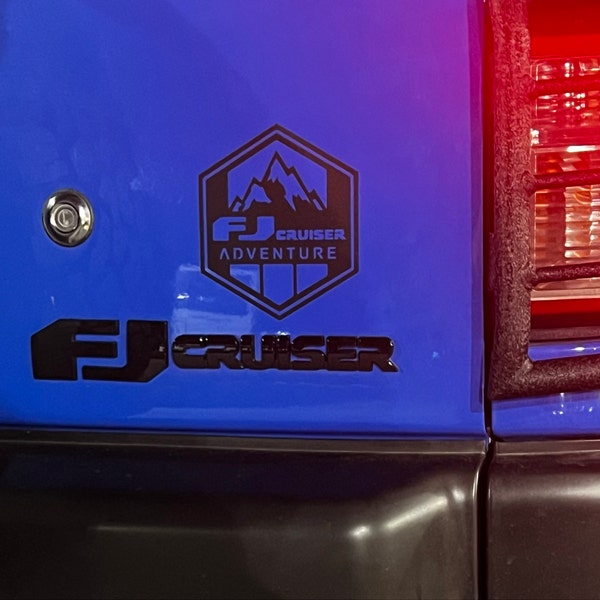 FJ Cruiser Adventure Window Sticker Decal - Etsy