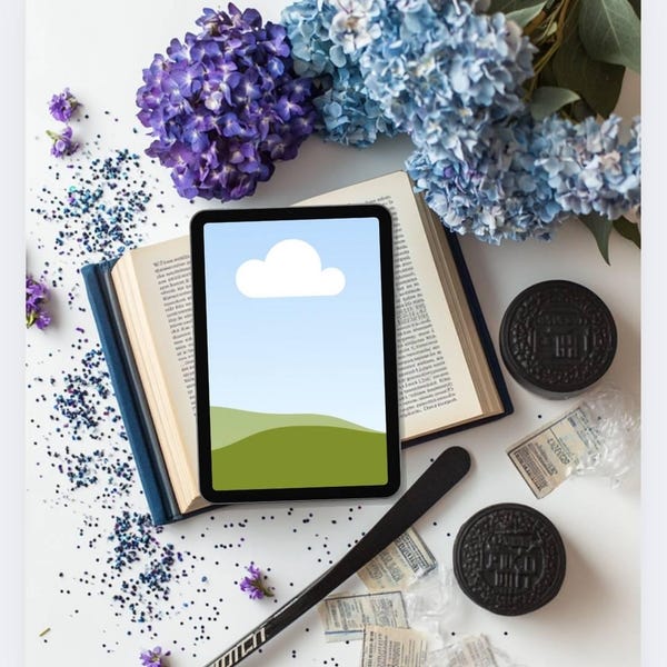 Secret Garden Bookstagram Flatlay | 20 Templates for Canva | Romantasy ...