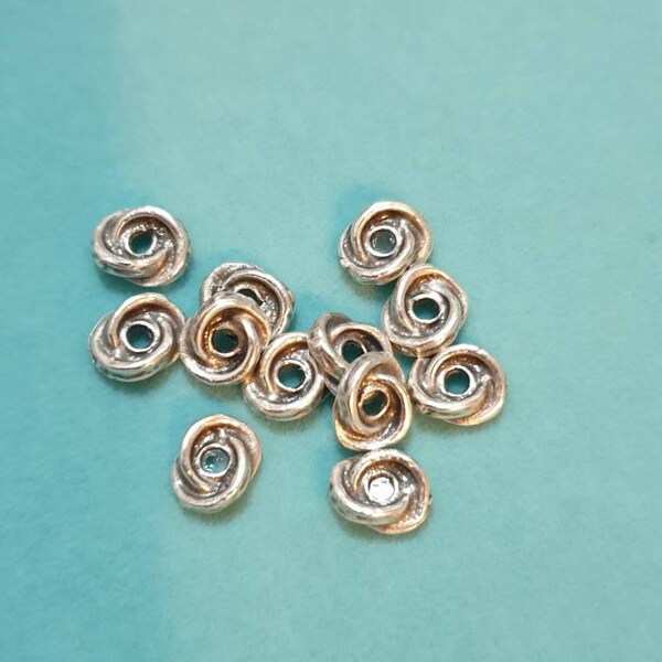 Gold, Mini Flat Circle Connectors, Circle Organic Connectors, Gold Ring ...