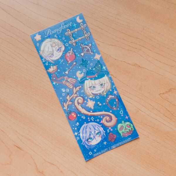 DDR Dance Dance Revolution Holo Deco Sticker Sheet - Etsy