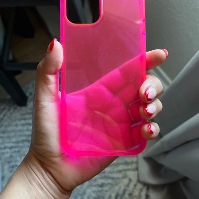 Neon Pink iPhone Case BRIGHT iPhone 14 Case iPhone 13 Case - Etsy