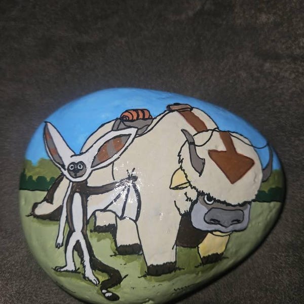 Pluto Painted River Rock - Etsy