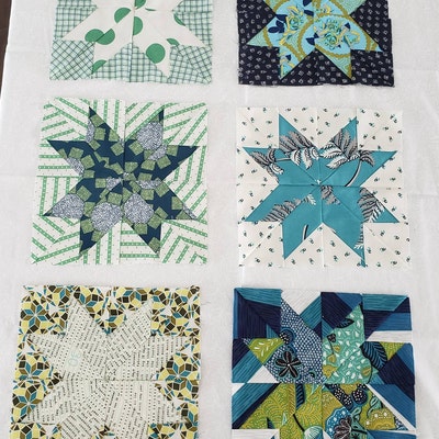 Pickle Dish 5 Printable Block. Foundation Paper Piecing - Etsy