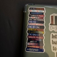 Thriller Book Sticker, Small Gifts, Gifts for Book Lovers, Thriller ...