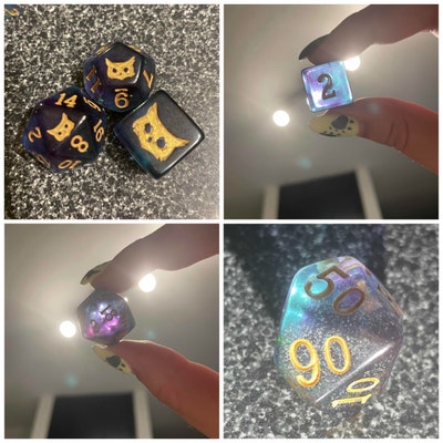 Dice RPG Set of 7 'spirit Of' Dolphin Dice Dungeons - Etsy