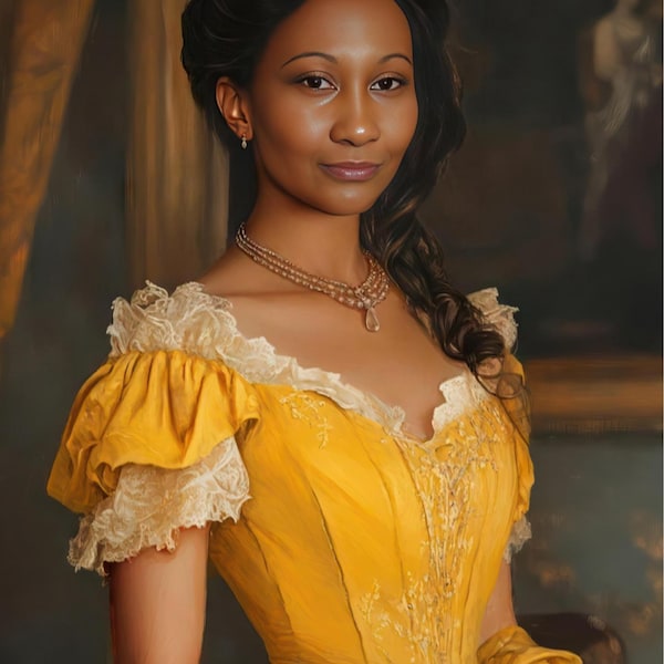 Custom Mafia Couple Portrait From Photo. Personalized Gift for Couple ...