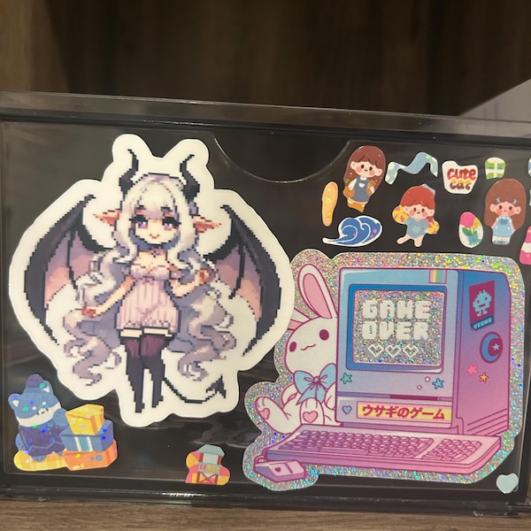 Fairy Polar Bear Vinyl Sticker Cute Faerie Animal Decal, Kawaii Fae ...