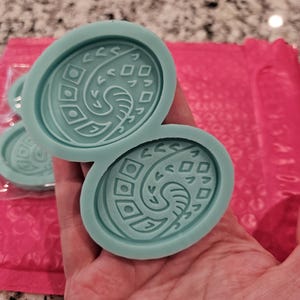 Heart of Te Fiti Silicone Mold for Resin, Heart of Te Fiti Pendant Mold ...