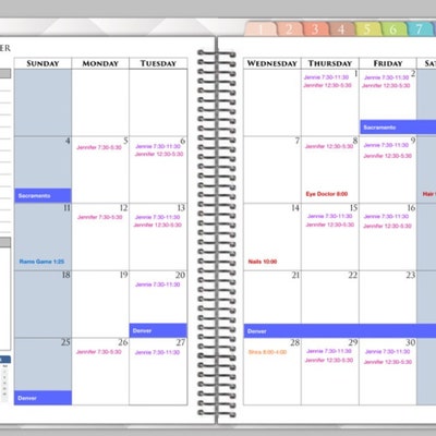 Digital PDF Weekly Planner for iPad Pro Air Mini 2024 to 2025 ...