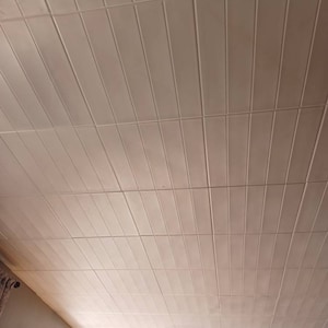 Sample of Styrofoam Ceiling Tile Cover Popcorn Ceiling. Easy - Etsy
