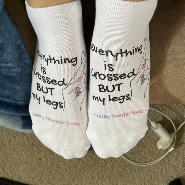 IVF Socks, Lucky Beta Day Socks - BFP Socks, Pupo, Beta Numbers, Hcg ...