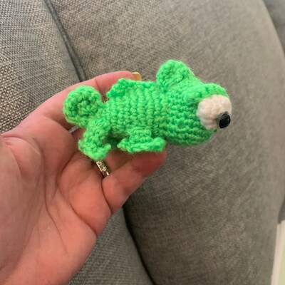 Pascal Crochet Pattern, Amigurumi Chameleon Pascal From Tangled ...