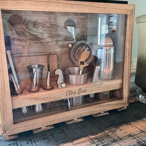 Barbox Mini Bar for Modern Homes Cocktail Bartending Kit - Etsy