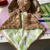 Bunny Lovey Sewing PATTERN - Instant Download, DIY Baby Lovey in Minky ...