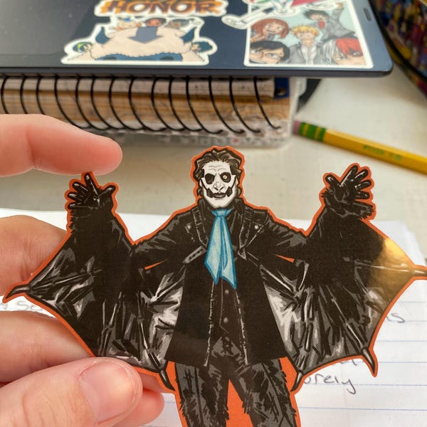 Aether Nameless Ghoul Ghost Band Stickers - Etsy
