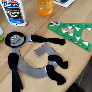 Letter F Frog Printable Color in or Print in Color Cut and Paste ...