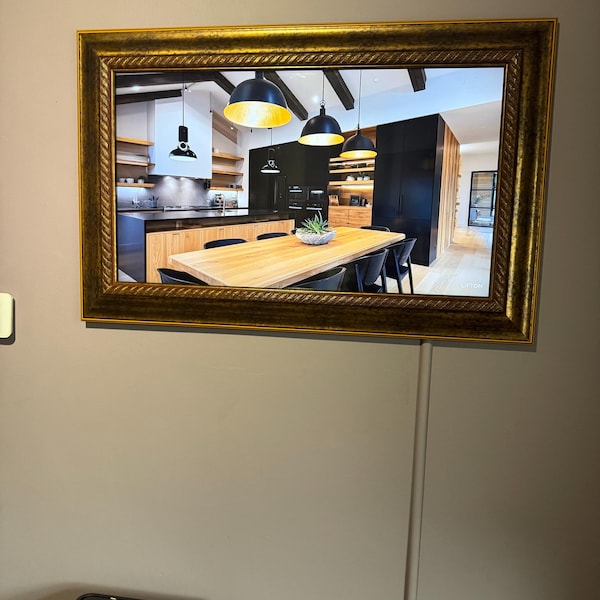 Frame Tv Bezel, Custom Brand Tv Frame, Wooden Tv Frame，frame TV Frames ...