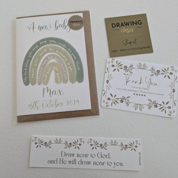 Dedication Card. Christian Dedication Card. the Blessing Card. Bible ...