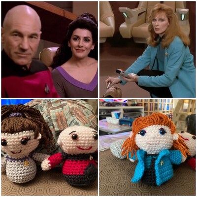 Star Trek Ship and Crew Crochet Pattern - Etsy