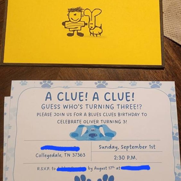 Blues Clues Rare Letter Box Mini - Blue’s Clues Mailtime Letters ...