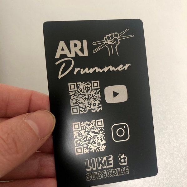 Business NFC Name Card, NFC Chips Metal, Professional Card Tap to Share ...