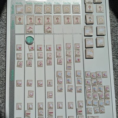 Potty Training Chart Printable Potty Chart Potty Routine Chart Orange ...