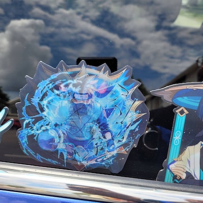 3D Lenticular Anime Sticker Decal Changing Moving Flip Motion Peeker ...