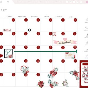 Coffee Planner Girl Digital Planner Stickers Goodnotes iPad - Etsy