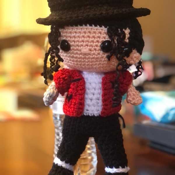 Michael Jackson Crochet Pattern, Amigurumi Pattern, PDF Pattern in ...