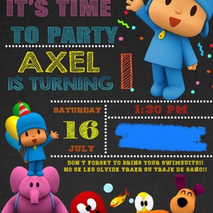 Editable Pdf Invitation, Splatoon Invitation, Splatoon Invites ...
