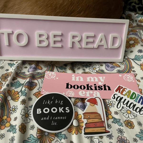 To Be Read | Library Sign | Street Sign | Book Sign | Bookish Decor ...