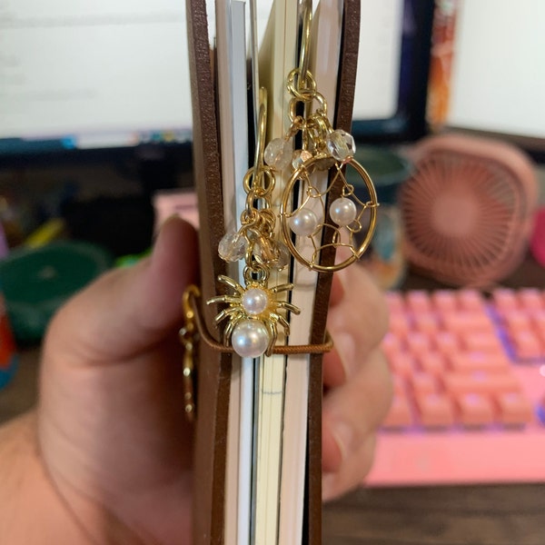 Retiringin the Trees Travelers Notebook Bookmark, Planner Charm ...