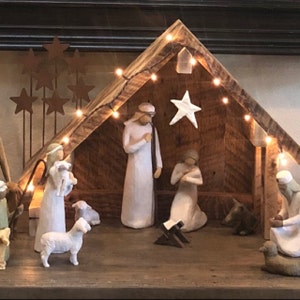 Nativity Manger Cradle for Willow Tree Nativity Creche - Etsy