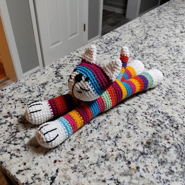 Cat Amigurumi CROCHET PATTERN PDF Striped Kitty Sock Cat Toy Animal - Etsy