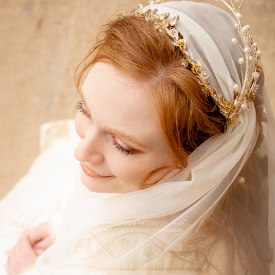 Merida Quartz Crystal Crown, Spiky Crown, Unusual Tiara, Queen's ...