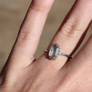 Unique Engagement Ring Set, Sunset Ring Set, Sunstone, Sapphire ...