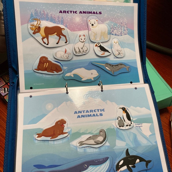 Winter Printable Busy Book. Preschool Learning Binder. Preschool ...