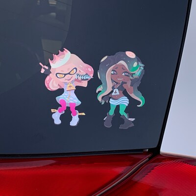 Splatoon Idols Holographic Vinyl Sticker - Etsy