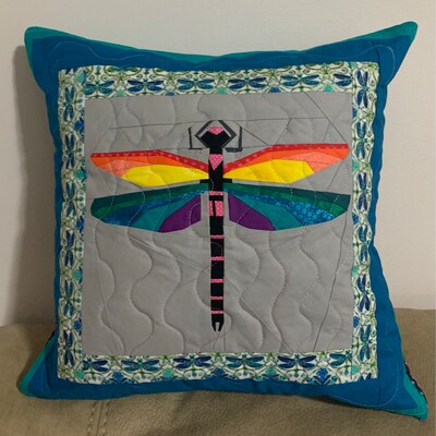 Dragonfly Foundation Paper Piecing Pattern - Etsy