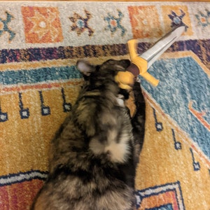 Epic Items Catnip Toy Arming Sword, Kitty Kicker, Filled W/certified ...