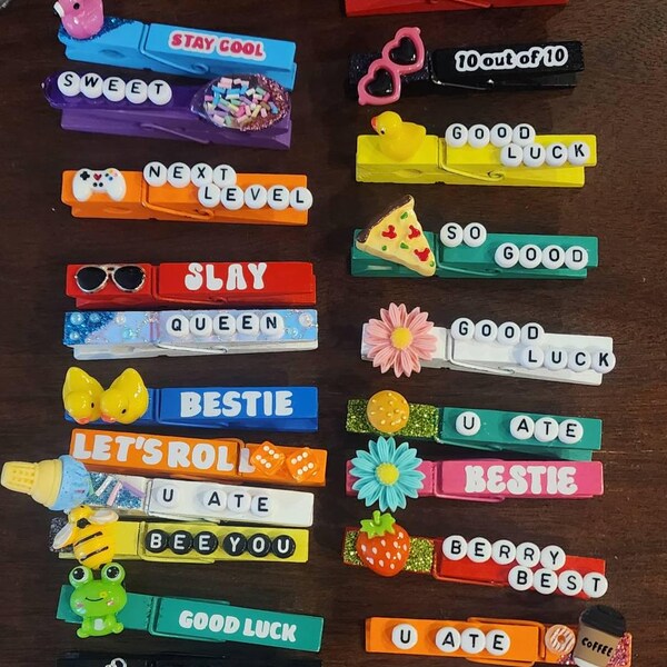 Softball Bag Tag Clip Set , Batter Troll Backpack Positivity Team ...