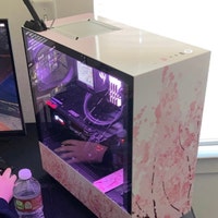 Design Your Own NZXT H510 Elite Flow PC Case Skin Custom Computer Case ...