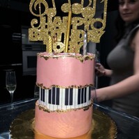 Piano Keys Edible Icing Cake Ribbon / Side Strips - Etsy