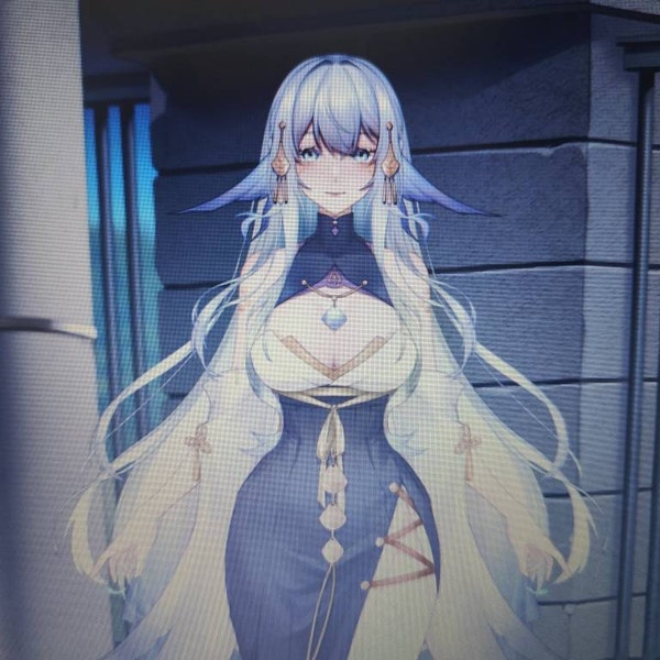 The Herta | Honkai: Star Rail | Fan Art | Premade Live2d Model | VTS - Etsy