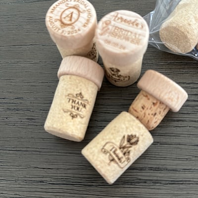 Halves of Corks Used for Crafts Pre-cut Wine Cork Corkboard Wall Decor ...