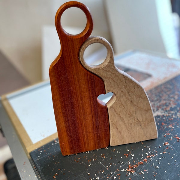 Nested Charcuterie Board Couple Pattern: CNC Woodworking Template ...