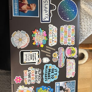 Positive Affirmation Sticker // Waterproof Mental Health Sticker ...