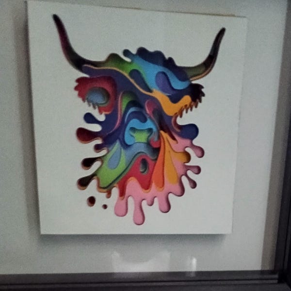 Layered Bird SVG, Shadow Box Template, Sparrow Bird 3D SVG Shadowbox ...