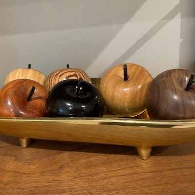 Apples Wooden, Apples, Fruit, Ornaments, Collectables . - Etsy