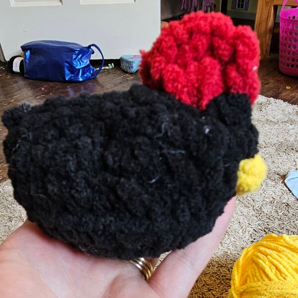 No Sew Chicken Crochet Pattern Bundle, Crochet Animal, Chicken Plush ...